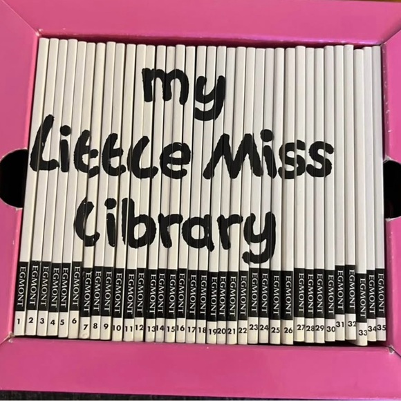 Little Miss | Other | Little Miss Library Book Set | Poshmark